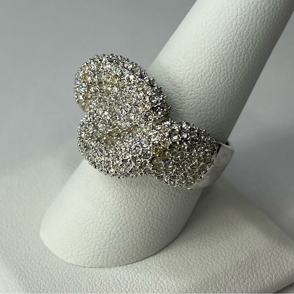 Camille Lucie | Jewelry | New Camille Lucie Silver Cubic Zirconia Ring ...